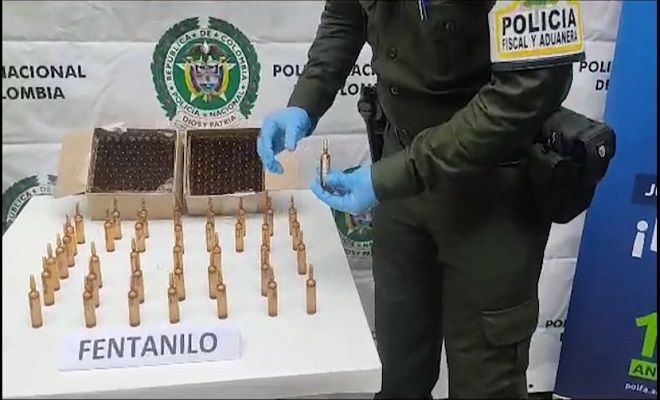 Incautados 280 Ampolletas De Fentanilo En Medellín Policía Nacional
